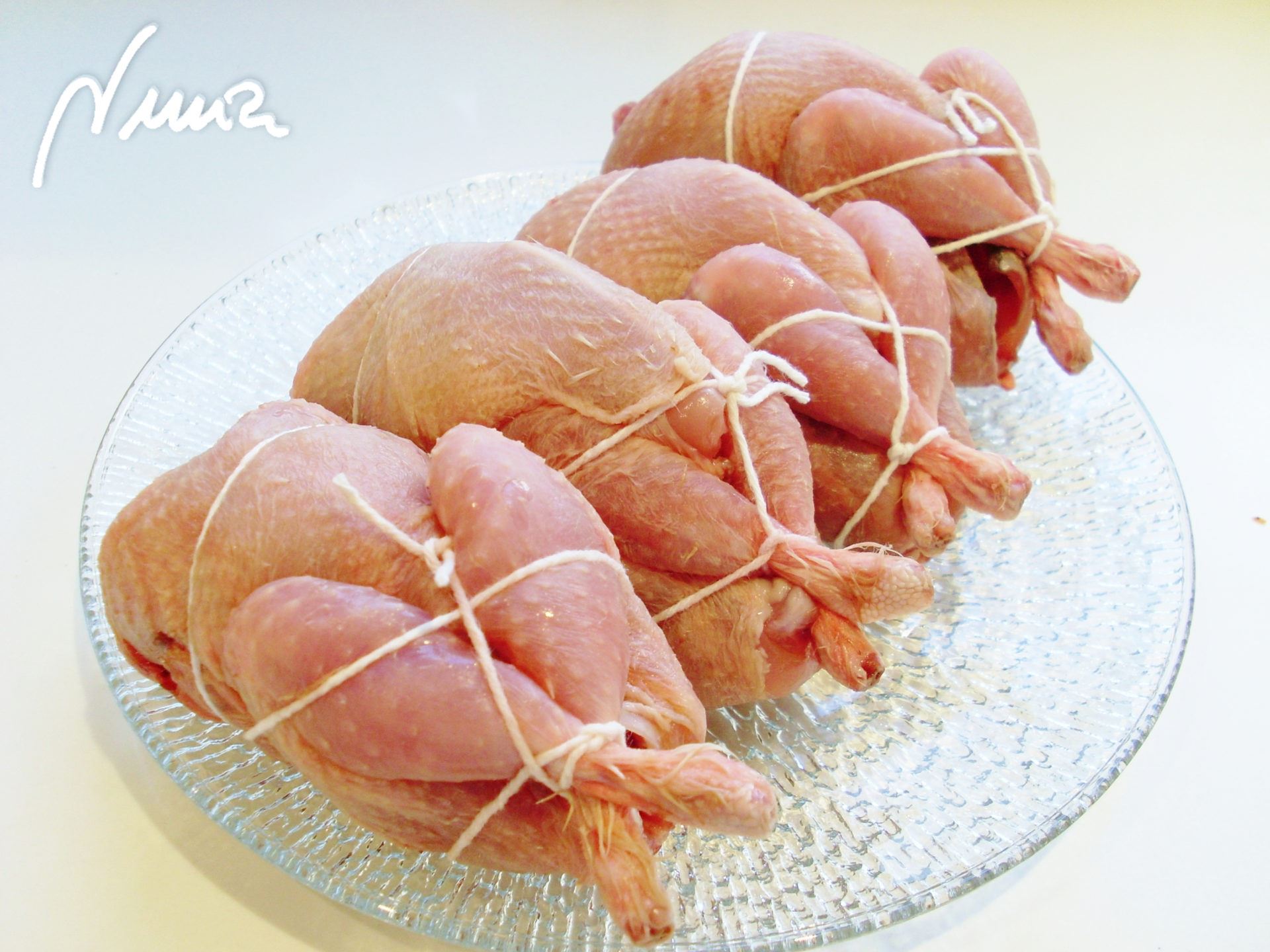 Codornices guisadas - Azul Púrpura