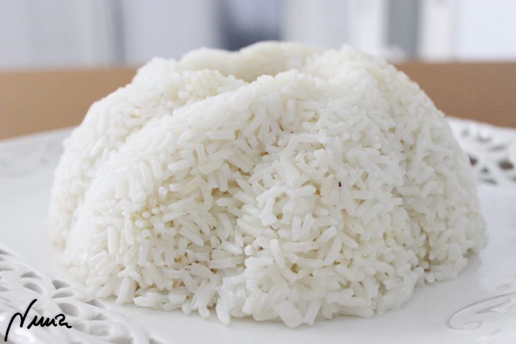 Arroz blanco - Azul Púrpura