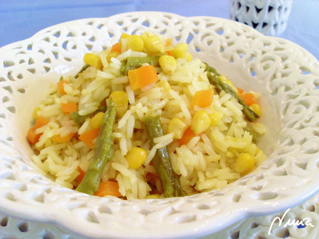 Arroz tricolor - Azul Púrpura