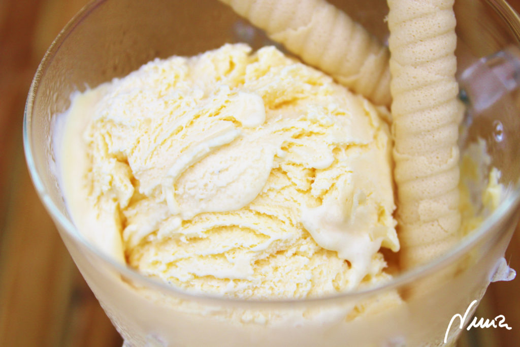 Helado de vainilla - Azul Púrpura